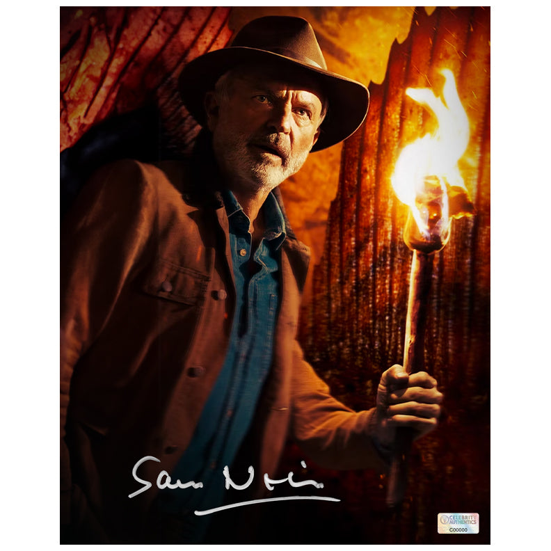 Sam Neill Autographed 2022 Jurassic World Dominion 8x10 Photo ...