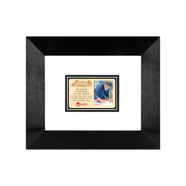 Mel Gibson Autographed Michael Ferrari Braveheart 30"x40" Framed Canva ...