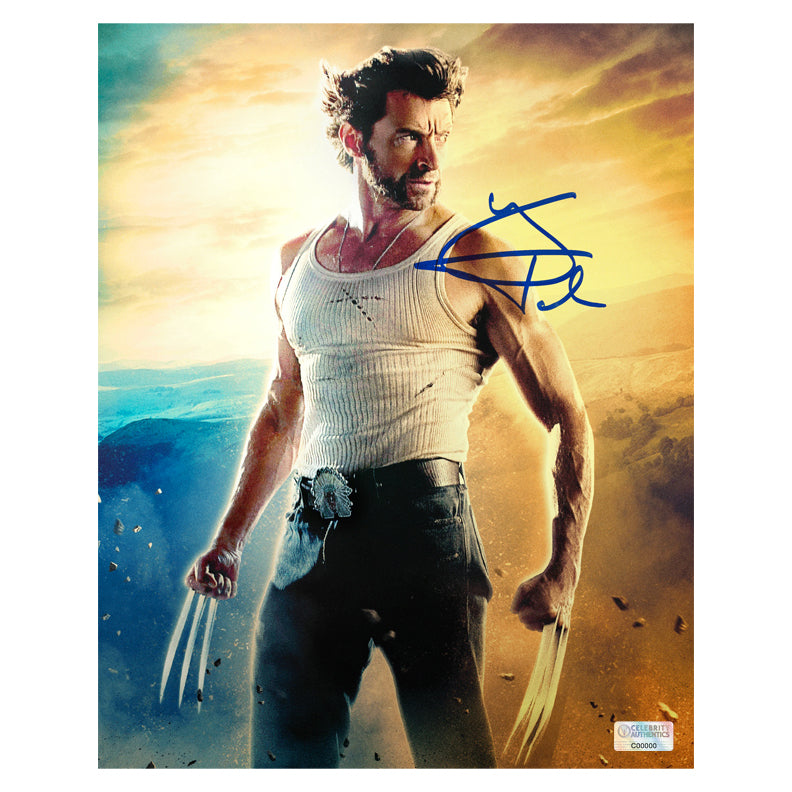 Hugh Jackman Autographed 2009 X-Men Origins: Wolverine Daybreak 8x10 P ...