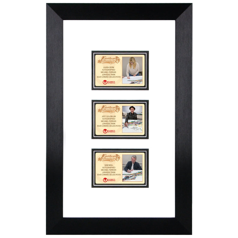 Sam Neill, Jeff Goldblum, Laura Dern Jurassic Park Autographed Michael ...