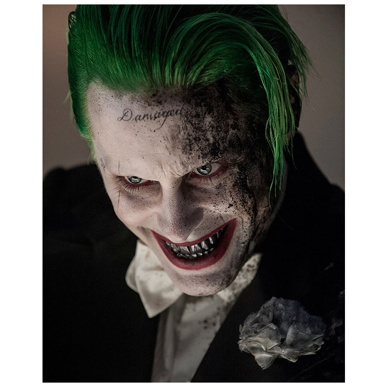 Jared Leto Autographed 2016 Suicide Squad The Joker Damaged 8x10 Photo ...