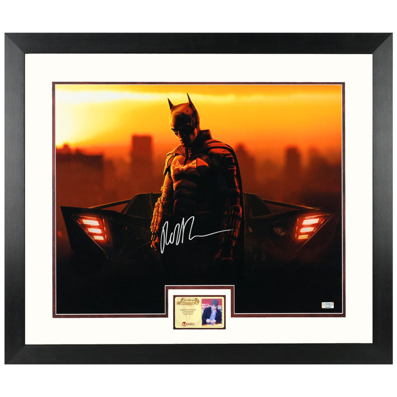 Robert Pattinson Autographed 2022 The Batman I Am Vengeance 16x20 Phot ...