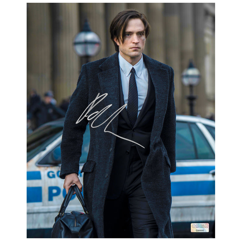 Robert Pattinson Autographed 2022 The Batman Bruce Wayne Gotham 8x10 P ...