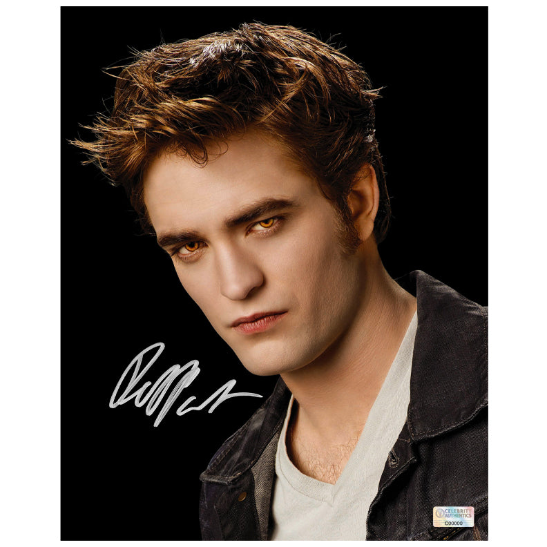 Robert Pattinson Autographed 2008 Twilight Edward Cullen Studio 8x10 P ...