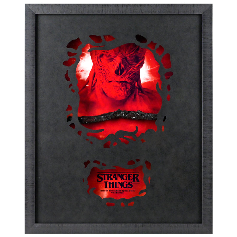 Stranger Things Seaon 5 Screen Used The Neither Vine Framed Display A2 ...