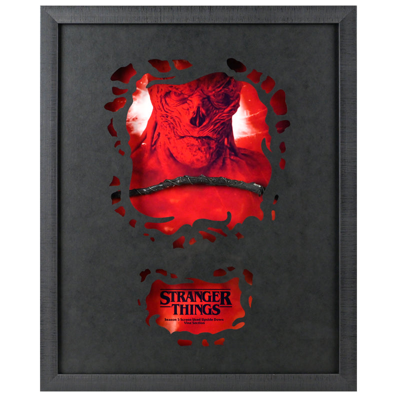Stranger Things Seaon 5 Screen Used The Neither Vine Framed Display A2 ...