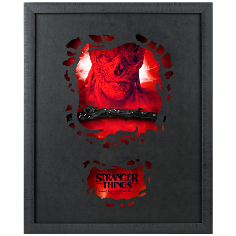 Stranger Things Seaon 5 Screen Used The Neither Vine Framed Display A2 ...