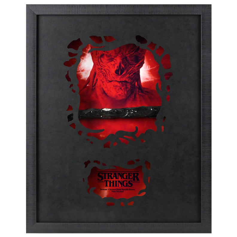 Stranger Things Seaon 5 Screen Used The Neither Vine Framed Display A2 ...