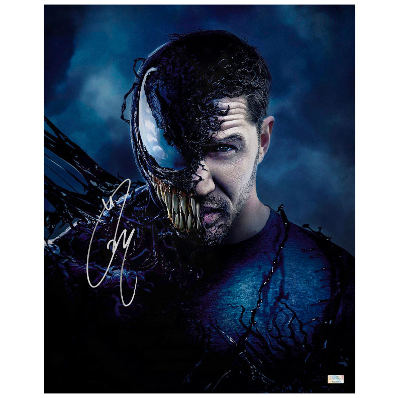 Tom Hardy Autographed 2018 We Are Venom 16x20 Photo – Celebrity Authentics