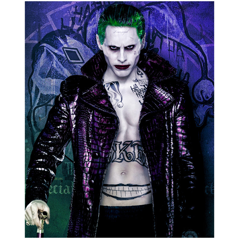 Jared Leto Autographed 2016 Suicide Squad The Joker 16x20 Photo Pre-Or ...