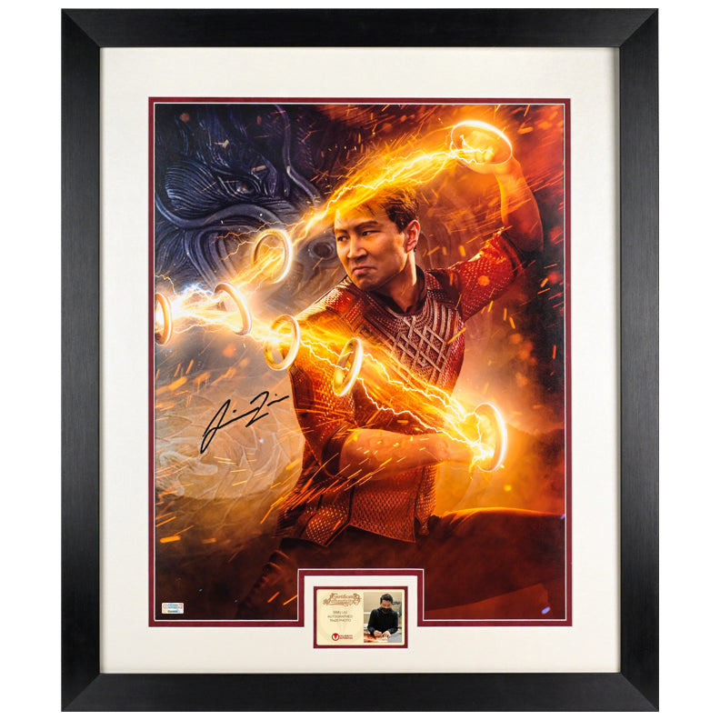Simu Liu Autographed Shang-Chi and the Legend of the Ten Rings 16x20 P ...