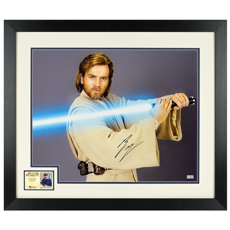 Ewan McGregor Autographed Star Wars Obi-Wan Kenobi 16x20 Photo ...