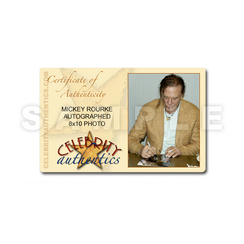 Mickey Rourke Autographed Angel Heart 8x10 Photo – Celebrity Authentics