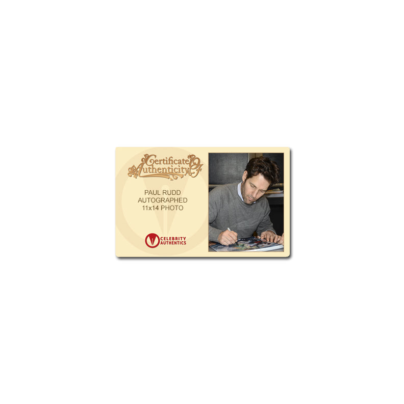 Paul Rudd Autographed Ant-Man Action 11×14 Photo – Celebrity Authentics