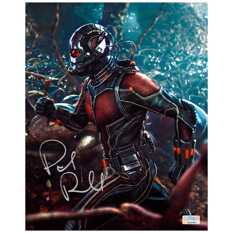 Paul Rudd Autographed Ant-Man The Colony 8x10 Photo – Celebrity Authentics