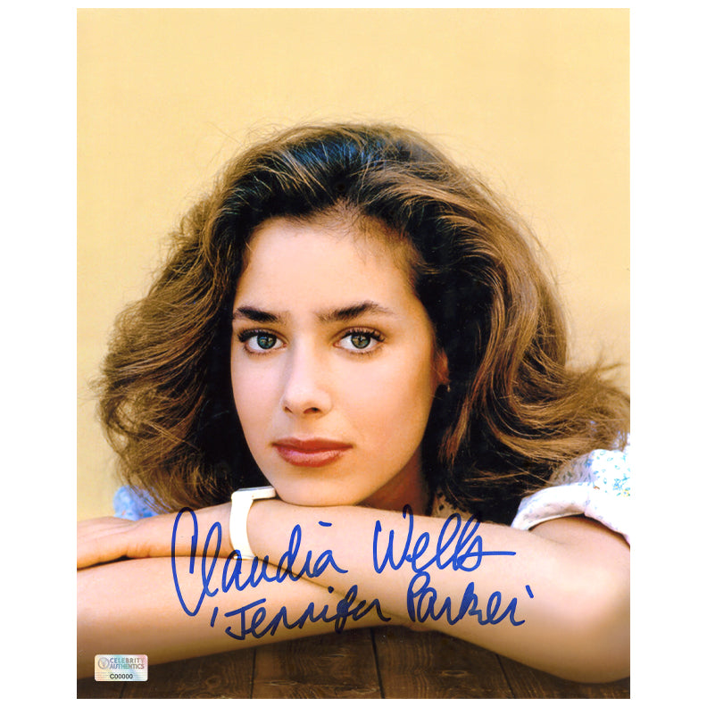 Claudia Wells Autographed Back to the Future Jennifer Parker 8x10 Phot ...