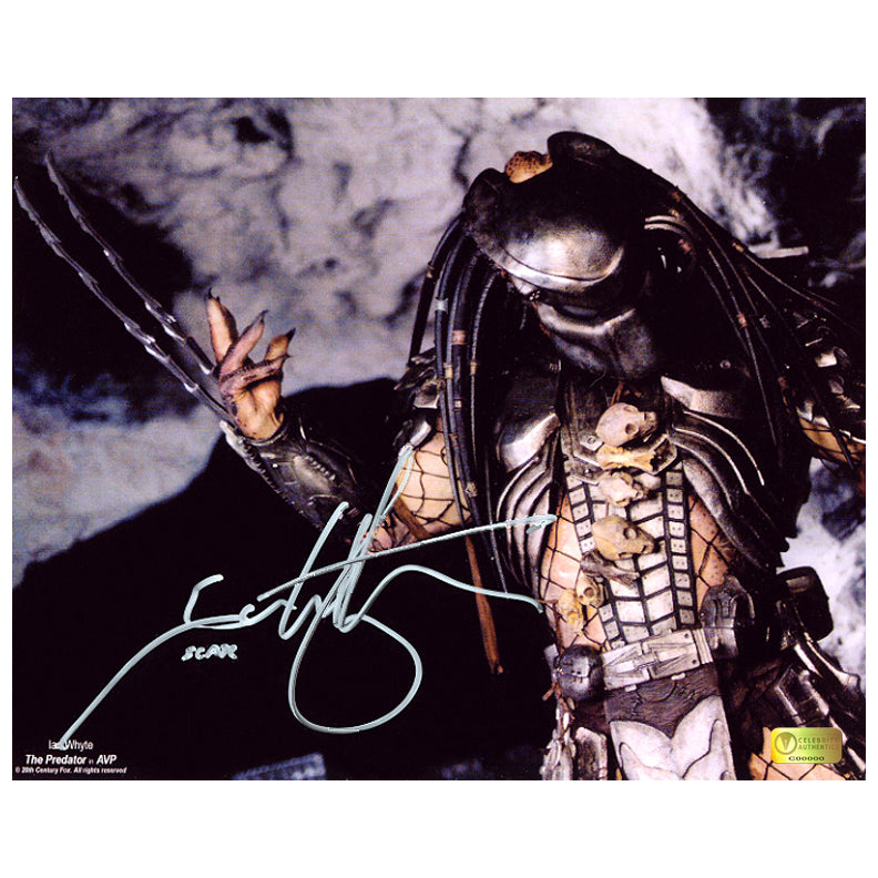 Ian Whyte Autographed AVP: Alien vs Predator Battle Ready 8×10 Photo ...